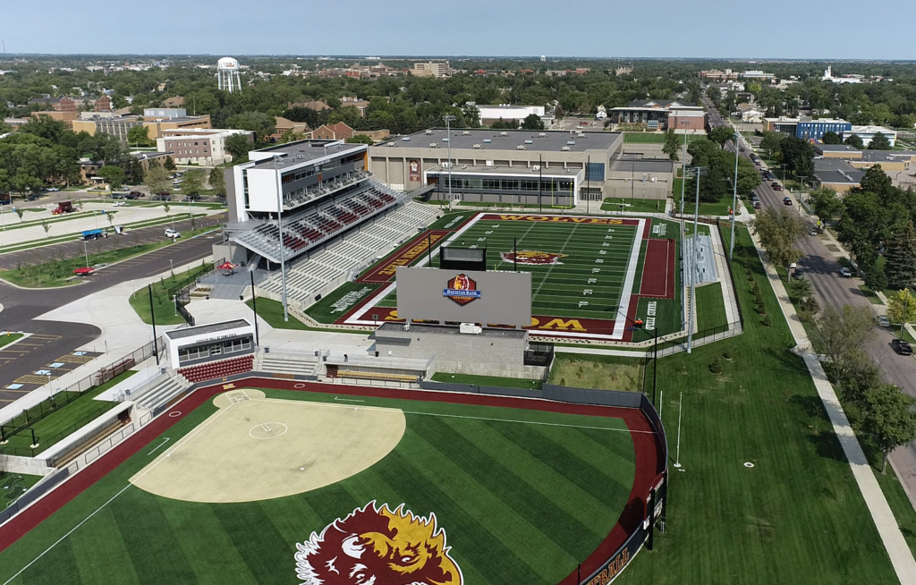 Ribbon cutting at NSU Regional Sports Complex - McCownGordon Construction